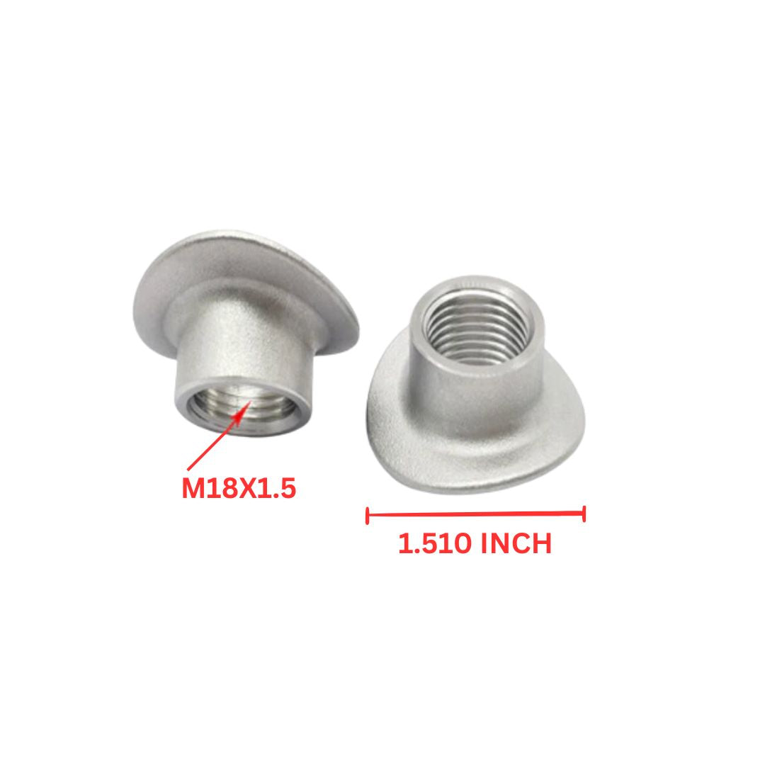 18MM x 1.5 O2 WELD BUNG STAINLESS STEEL – MAD Racing Parts